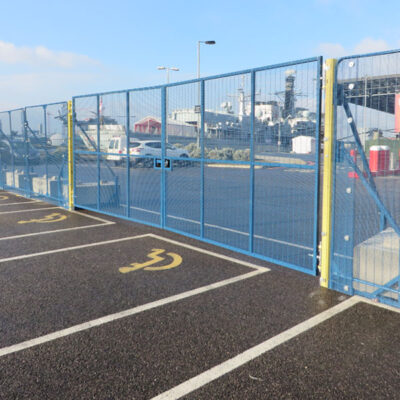 Hostile Vehicle Mitigation (HVM) PAS68 On Ground Fence | Polmil